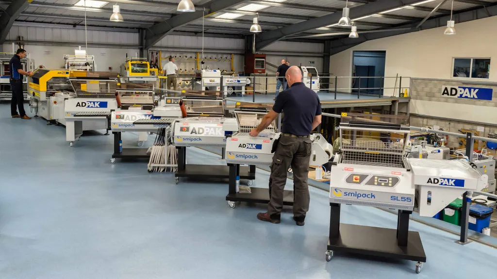 Adpak Machinery Systems Ltd, Nelson, Lancashire, UK