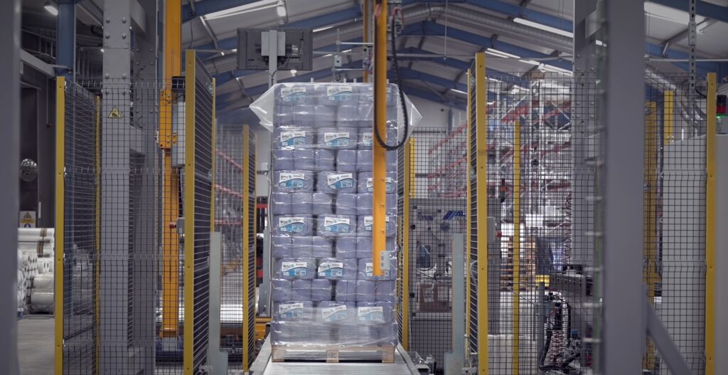 Adpak uses automation to transform tissue manufacturer's packaging process